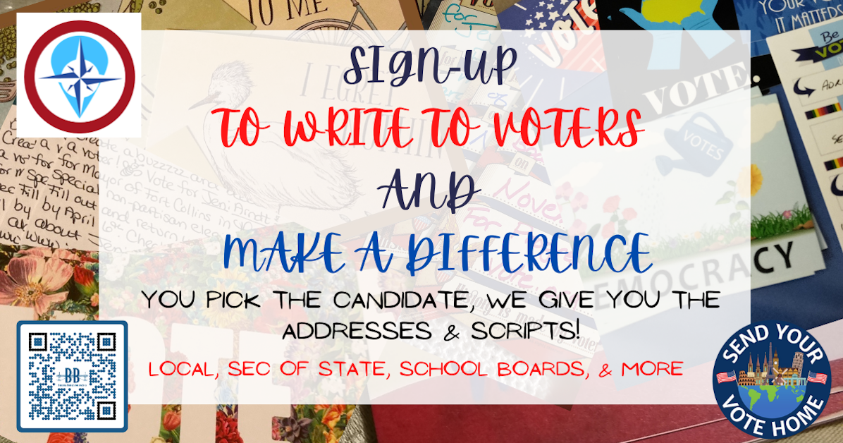 Write Postcards for Progressive Local, State & National Candidates ...