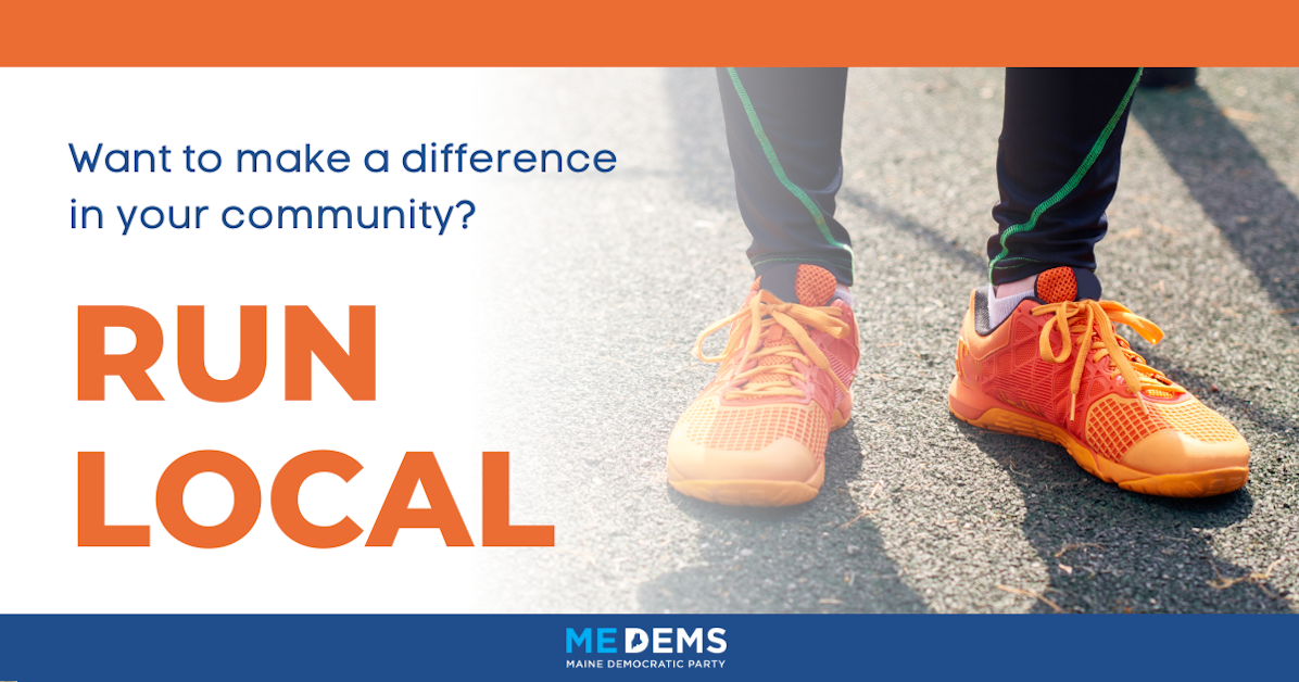 Run Local Training · Maine Dems