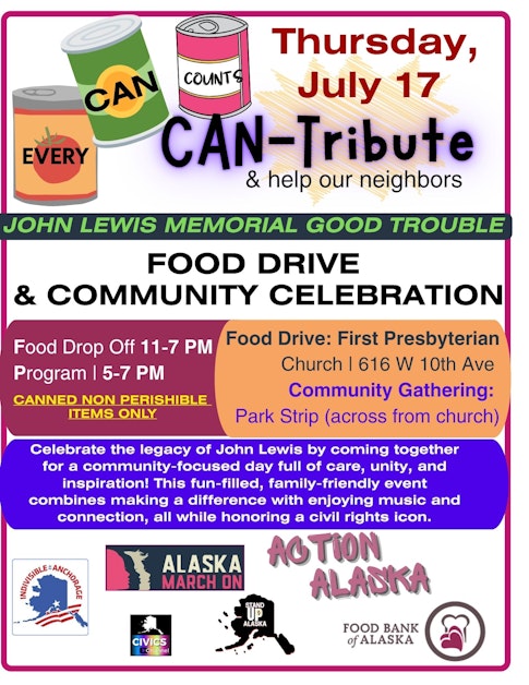 Sunday Make Good Trouble Banner Raise & Rally · Mobilize