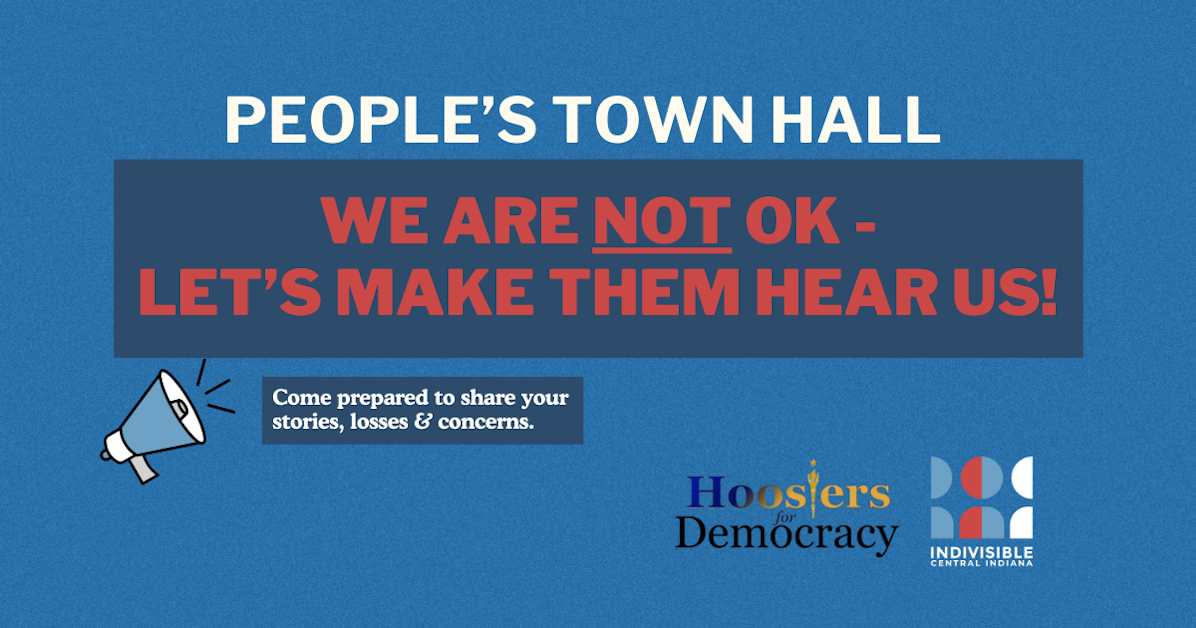 People's Town Hall · Indivisible
