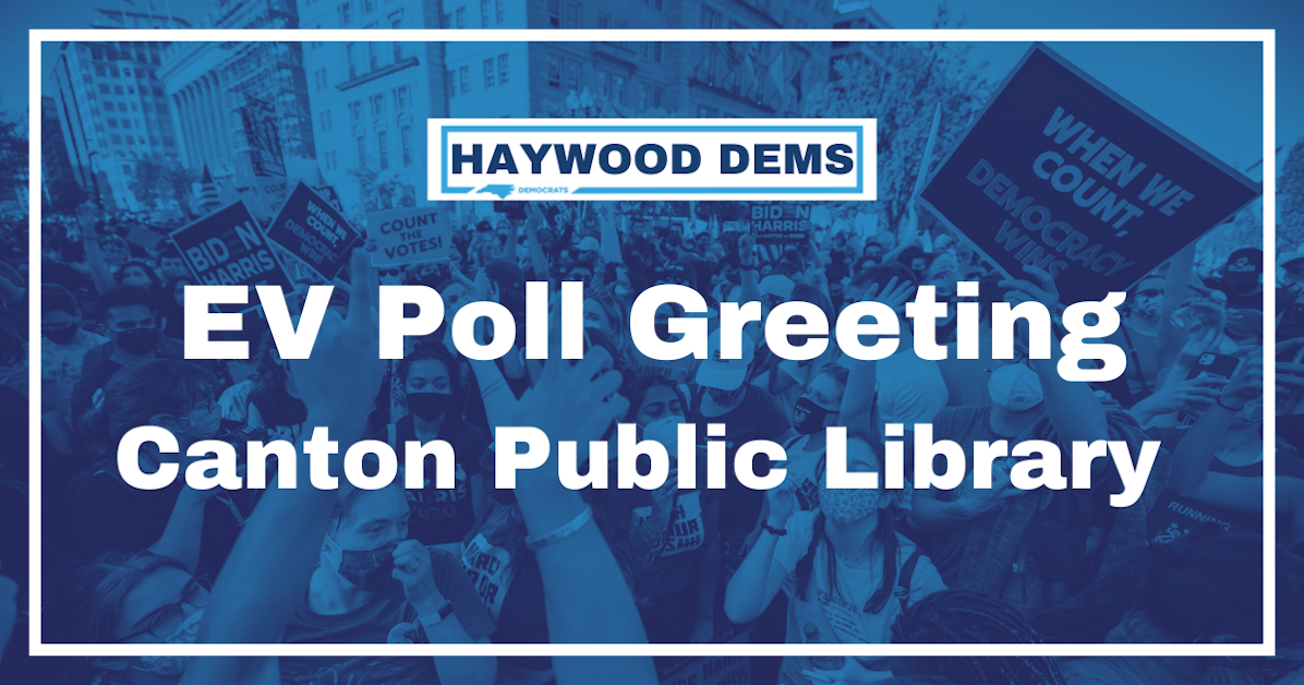 Protect Democracy: Volunteer To Be An EV Poll Greeter (Canton Public ...