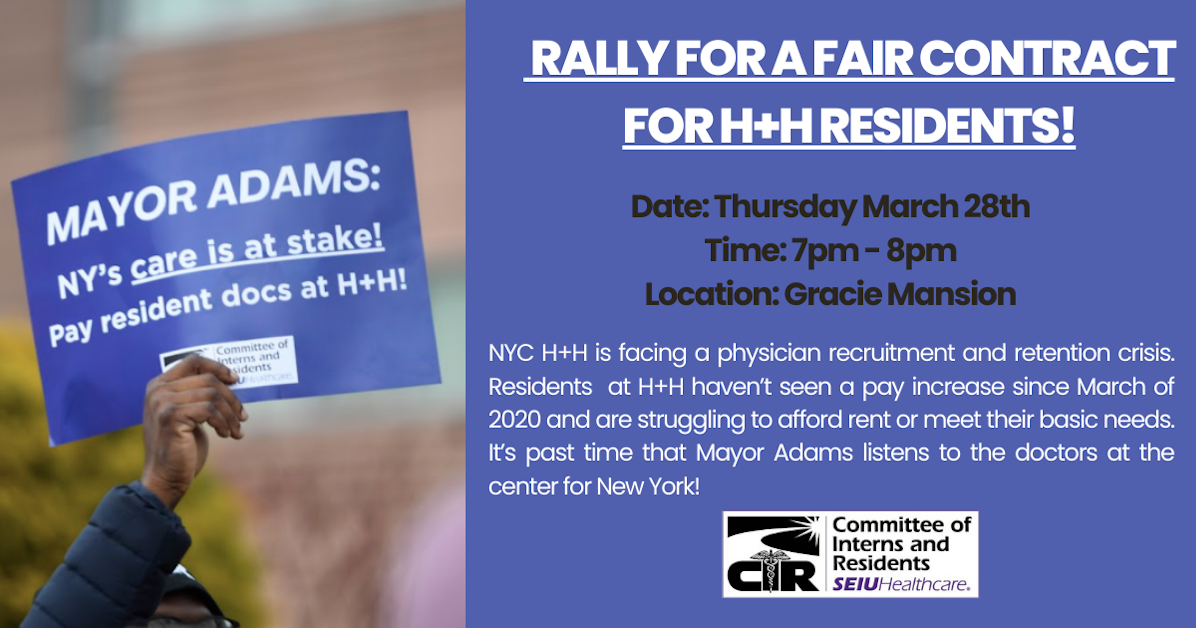 CIR Rally for a Fair Contract! · Mobilize