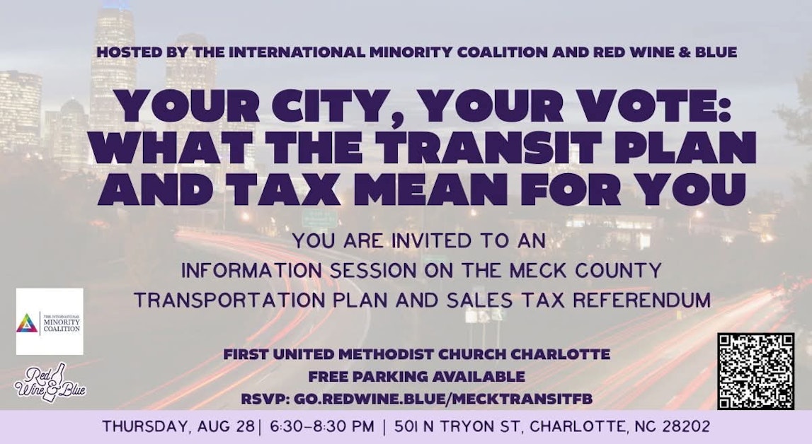 Your City, Your Vote: What the Transit Plan and Tax Mean for You · Mobilize