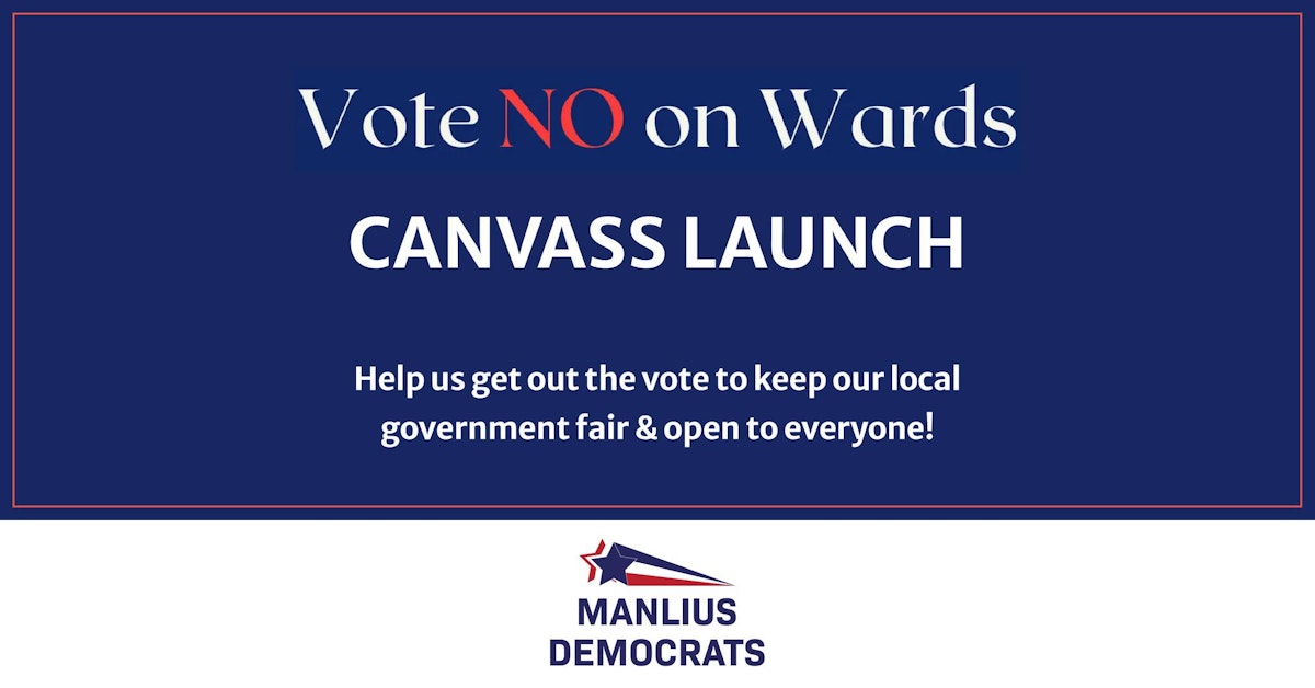 Vote No Canvass Launch! · Mobilize