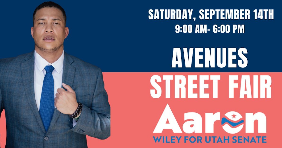 Join Aaron Wiley at the Avenues Street Fair · Mobilize