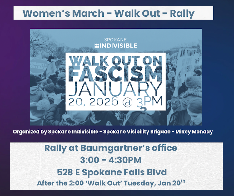 Women’s Walk Out Rally · Spokane Indivisible
