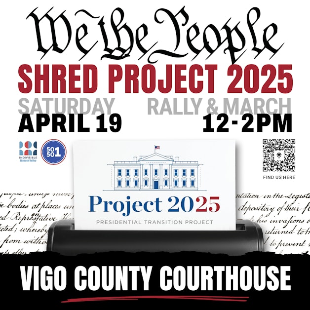Shred Project 2025 Rally & March · Mobilize