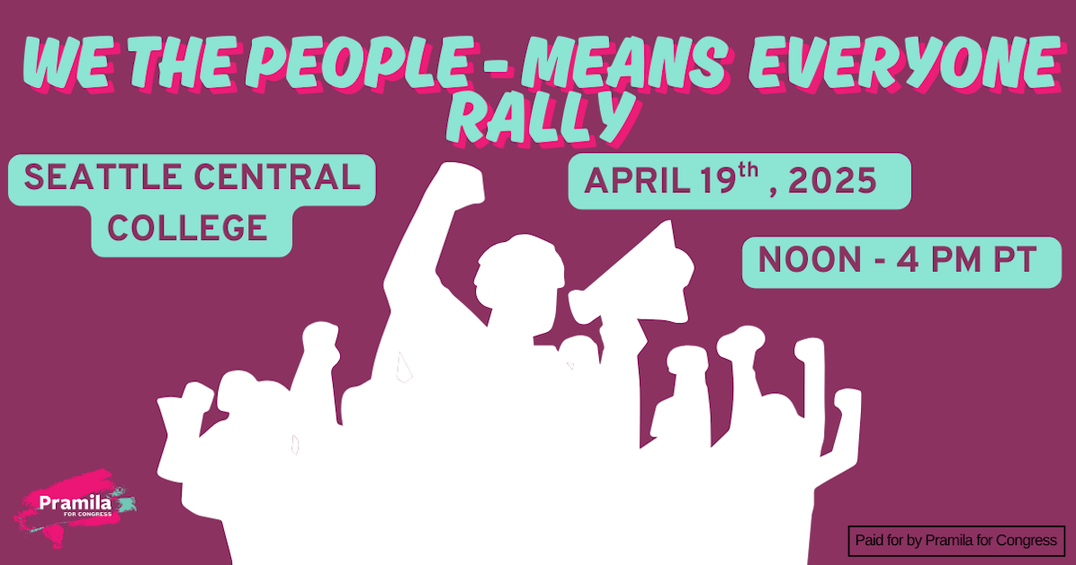 We the People - Means Everyone Rally · Mobilize
