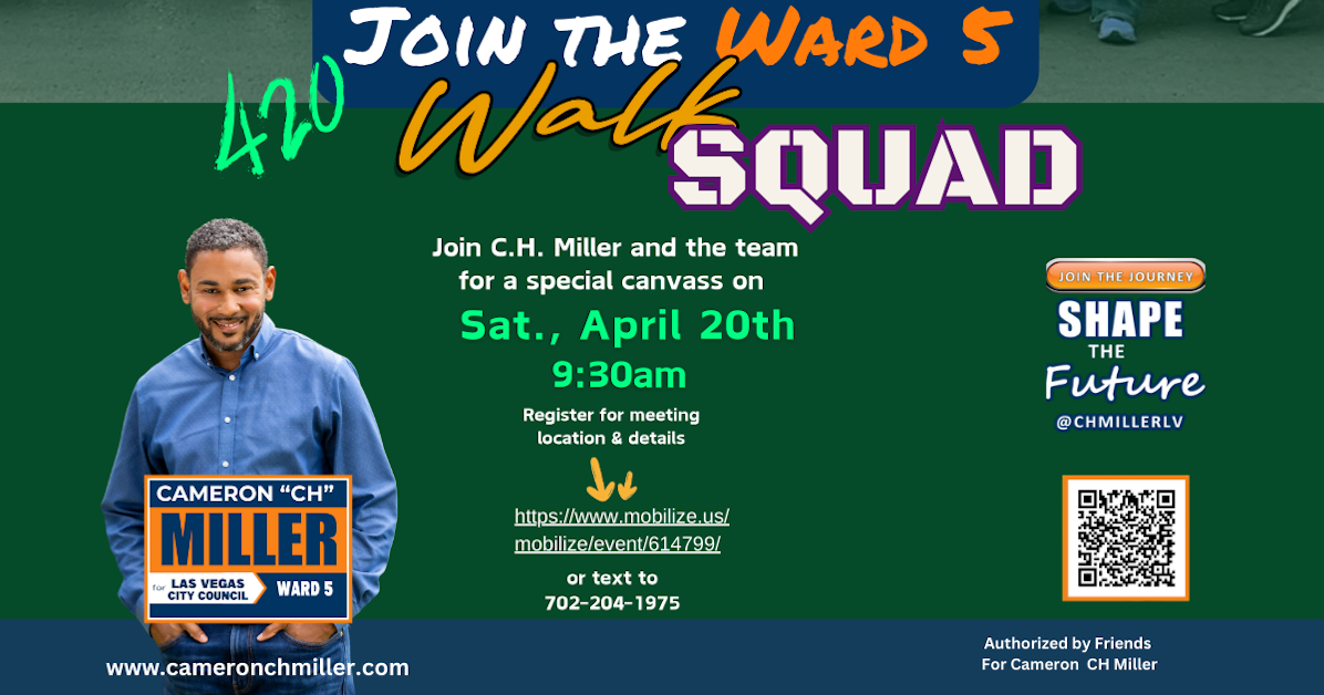 Join the 420 Walk Squad! · Mobilize