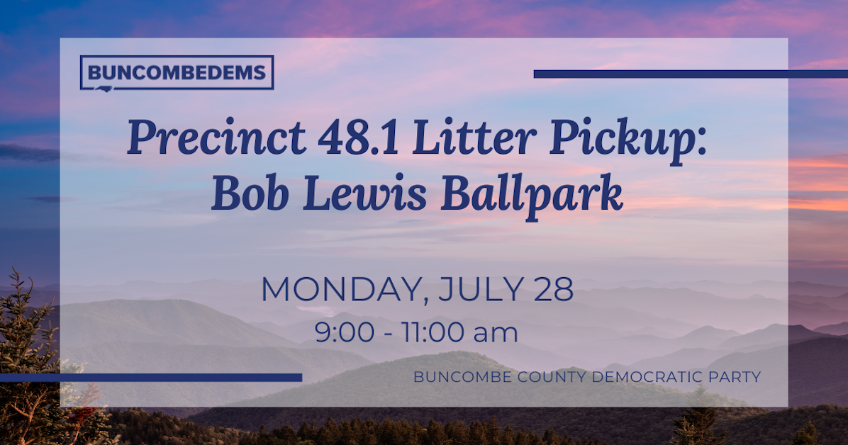 Precinct 48.1 Litter Pickup — Bob Lewis Ballpark · Mobilize