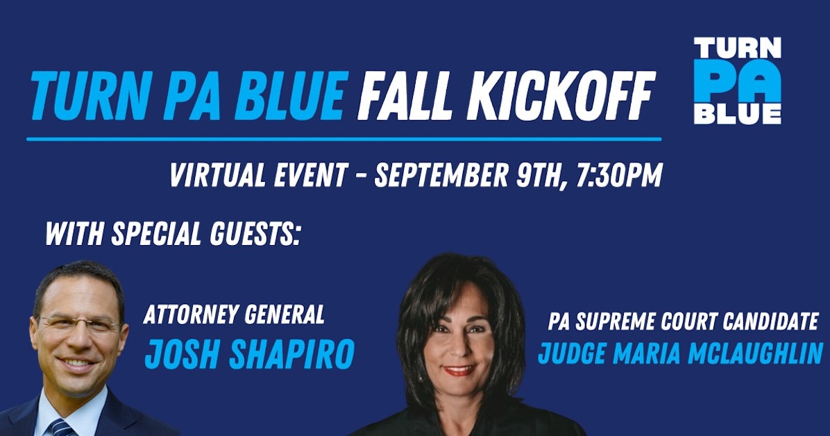 2021 Virtual Fall Kick Off with PA Attorney General Josh Shapiro ...