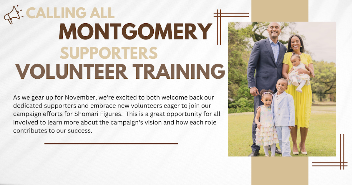 Montgomery Campaign Volunteer Training · Mobilize