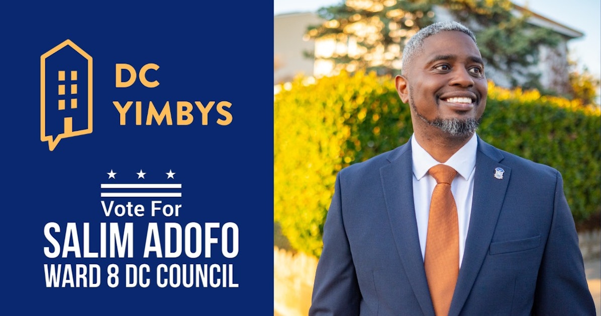 DC YIMBY Poll Coverage to elect Salim Adofo · Mobilize