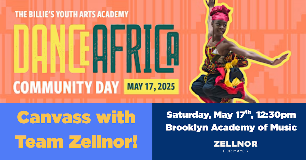 BAM Dance Africa 2025 Community Day Canvassing with Team Zellnor ...