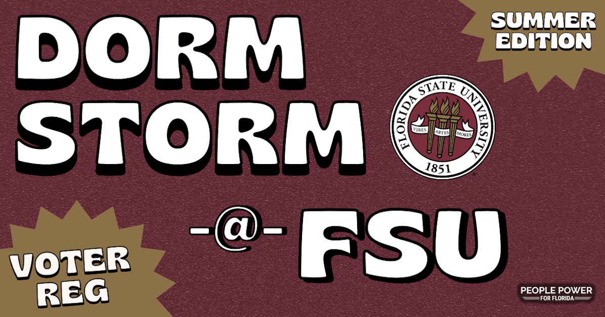 FSU Dorm Storm: Summer Edition · Mobilize
