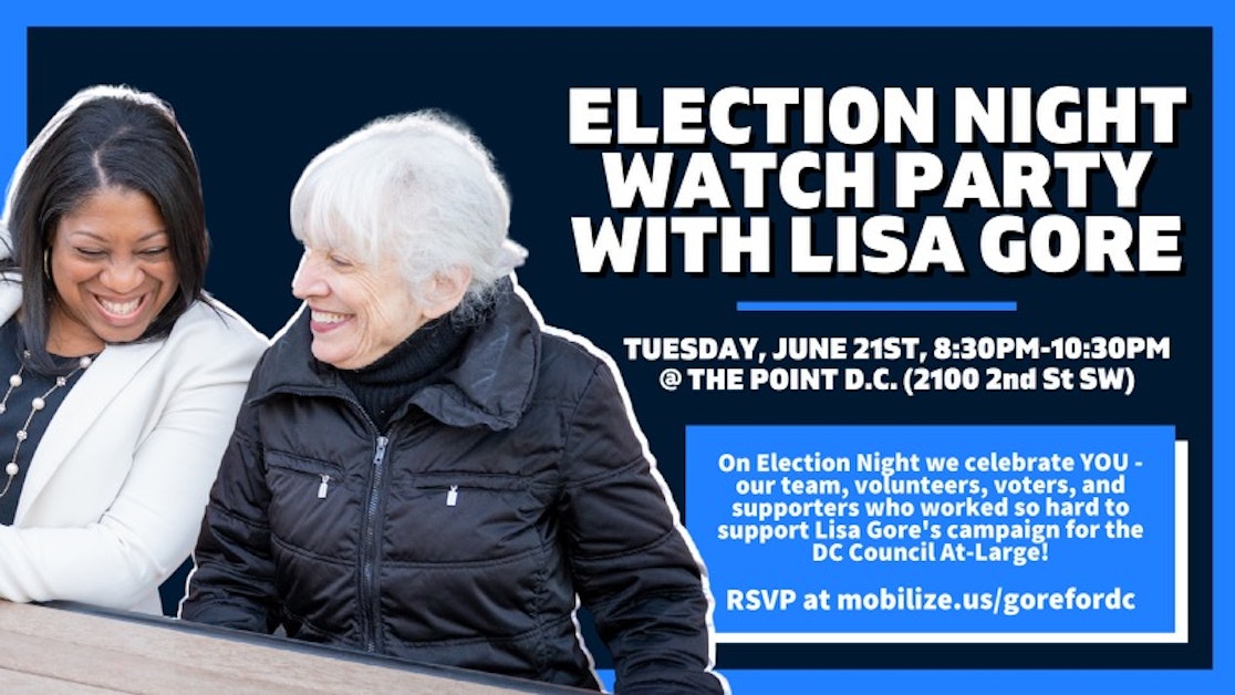 Election Night Watch Party with Lisa Gore · DC Working Families Party