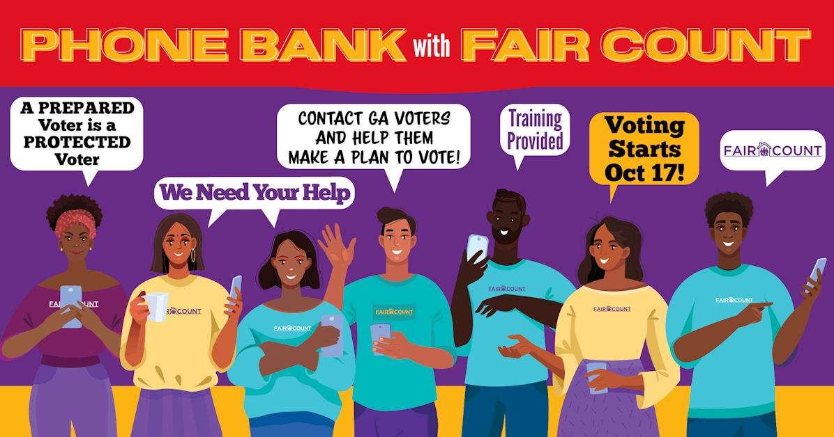Thursday Phone Banking · Fair Count