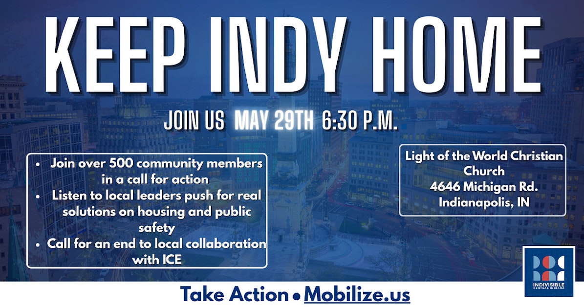 Keep Indy Home · Mobilize