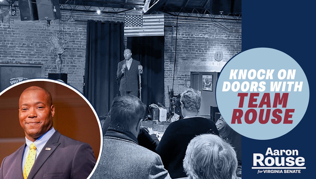 Weekday Canvass for Aaron Rouse! · Mobilize