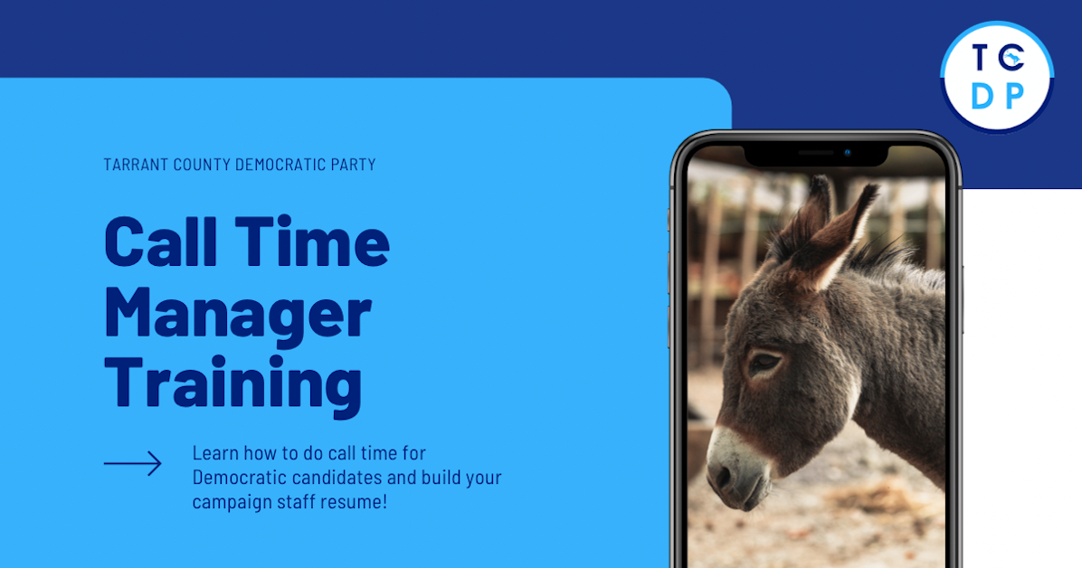 Call Time Manager Training · Mobilize