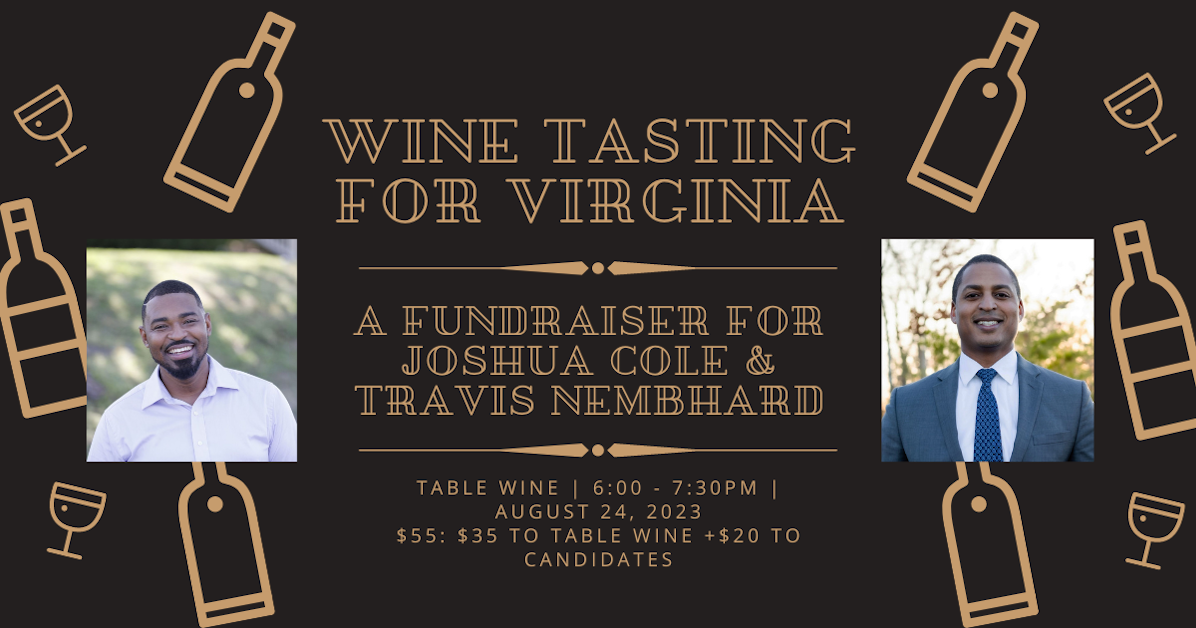Wine Tasting for Joshua Cole & Travis Nembhard · Mobilize