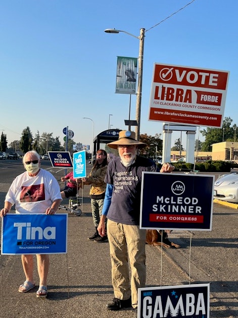 Indivisible Clackamas Rally for Jamie McLeod-Skinner and fellow Dems ...