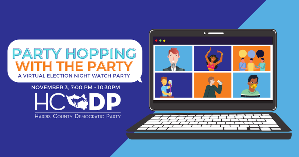 Party Hopping With The Party - Virtual Election Night Watch Party ...