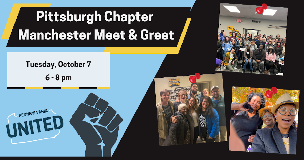 Pgh Chapter: Manchester Meet and Greet · Pennsylvania United