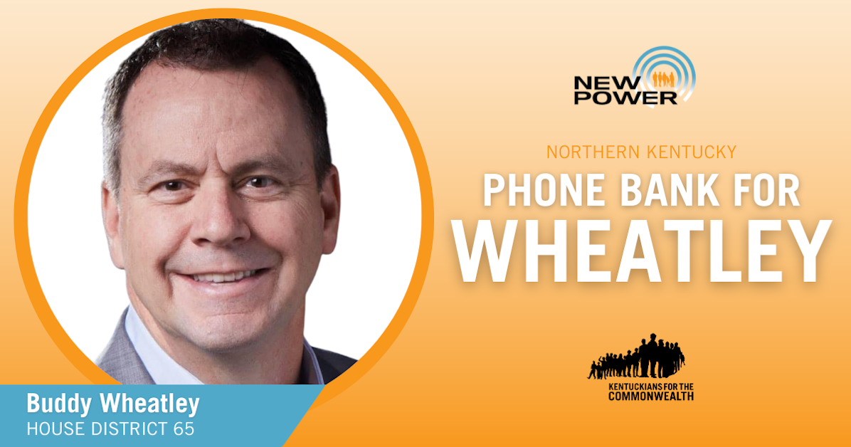 Phonebank for Buddy Wheatley! · Mobilize