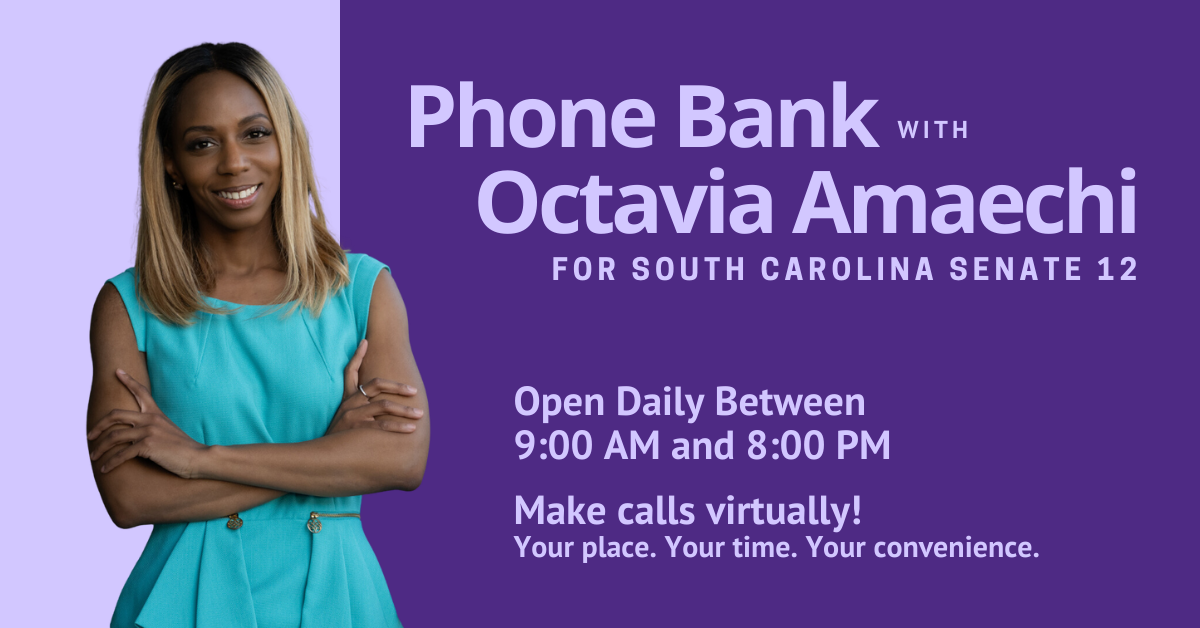 Phone Bank with Octavia! · Mobilize