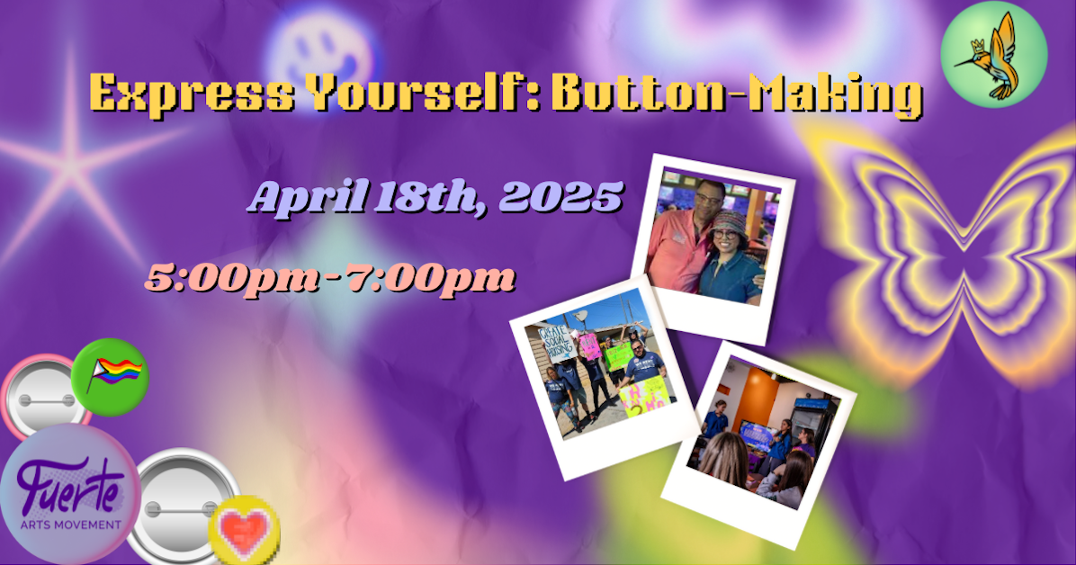 Express Yourself: Button-Making and Voting Rights Teach-in · Mobilize