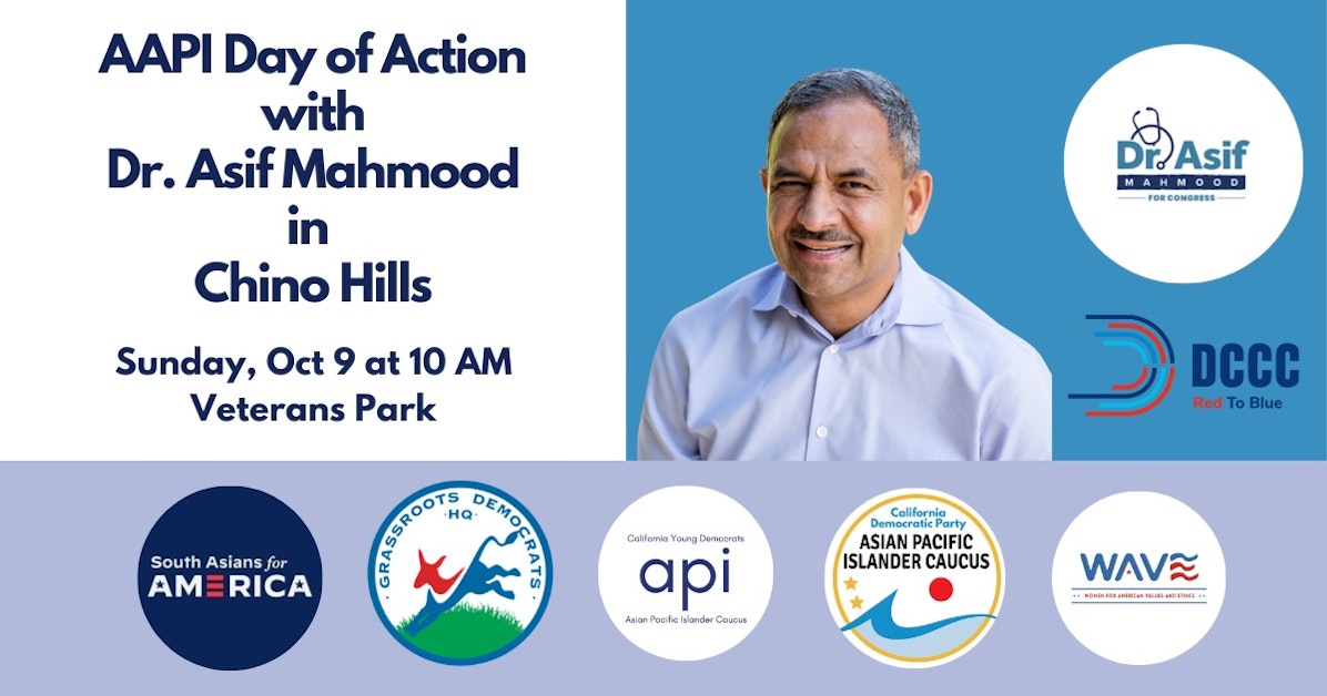 Asian American (and) Pacific Islander Day of Action with Dr. Asif ...