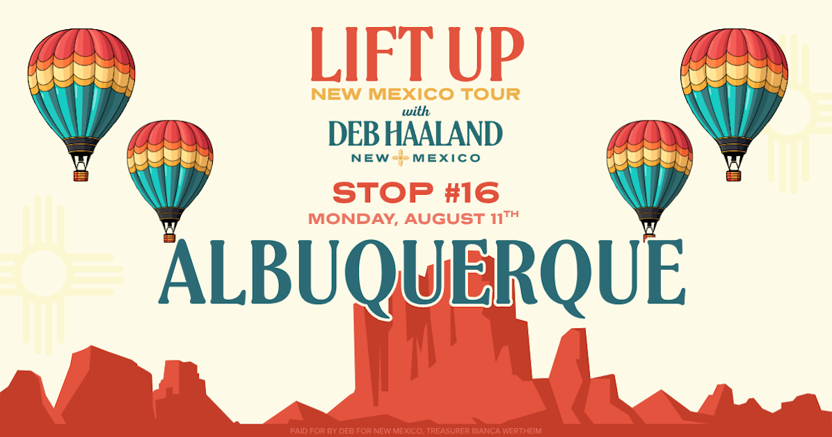 Lift Up NM with Deb in Albuquerque! · Deb for New Mexico