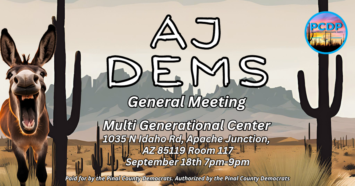 AJ Dems General Meeting · Mobilize
