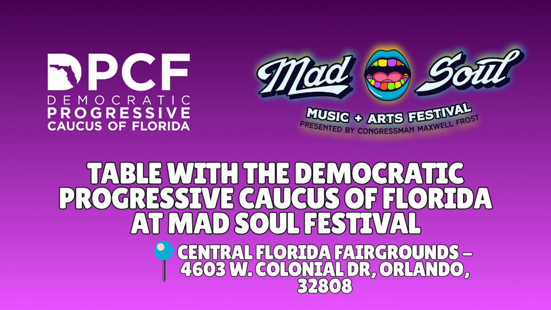 Table with the Democratic Progressive Caucus at Mad Soul Festival ...