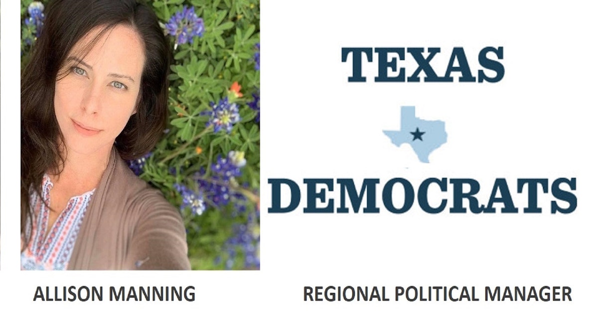Democrats to Host Allison Manning, "Texas Democratic Party." · Mobilize