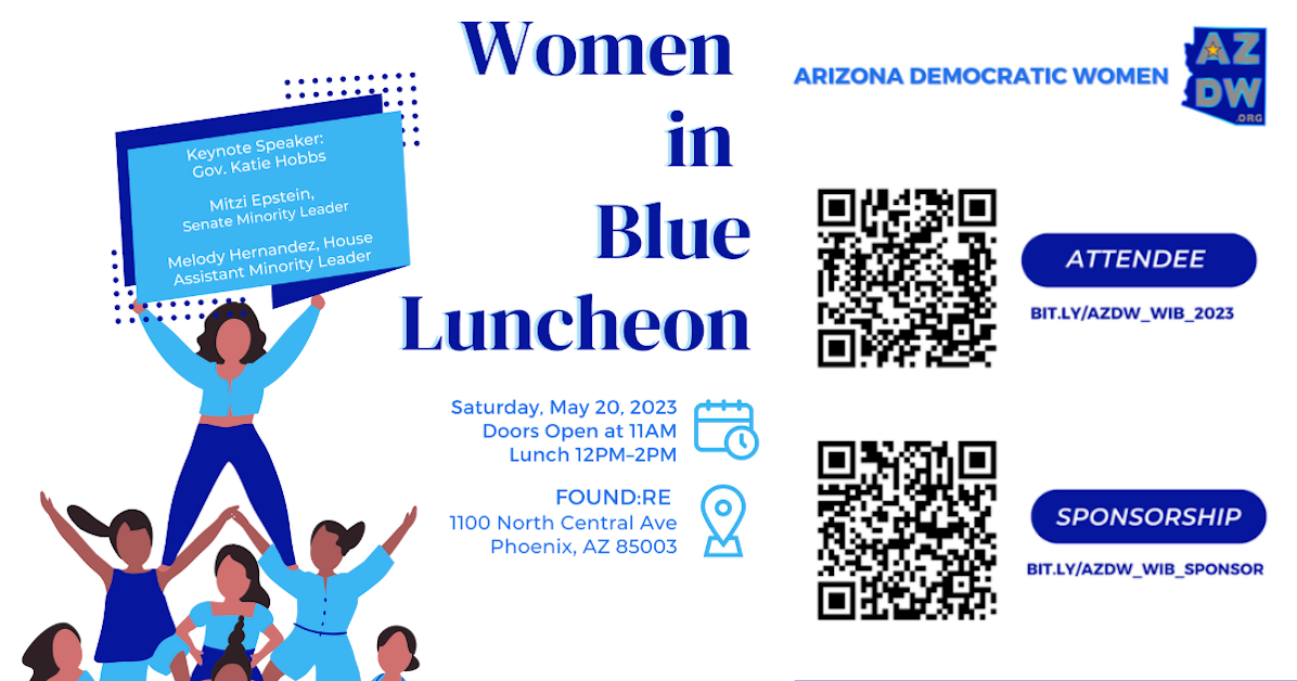 AZDW: Women in Blue Luncheon · Arizona Democratic Party