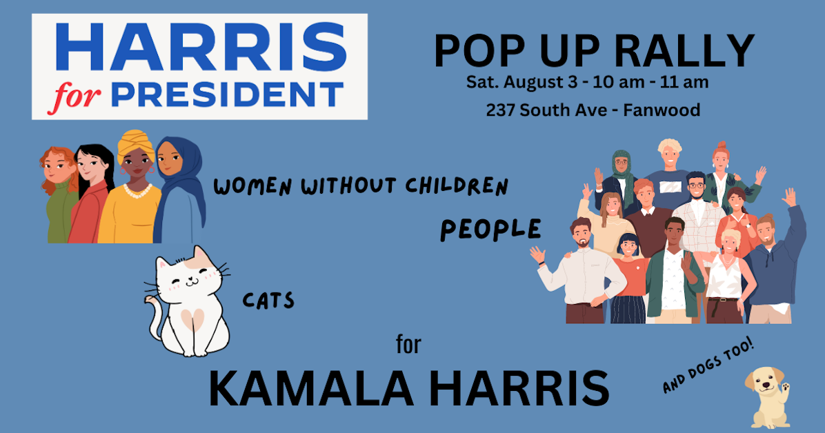 Kamala Harris for President Pop Up Rally · OneNJ7