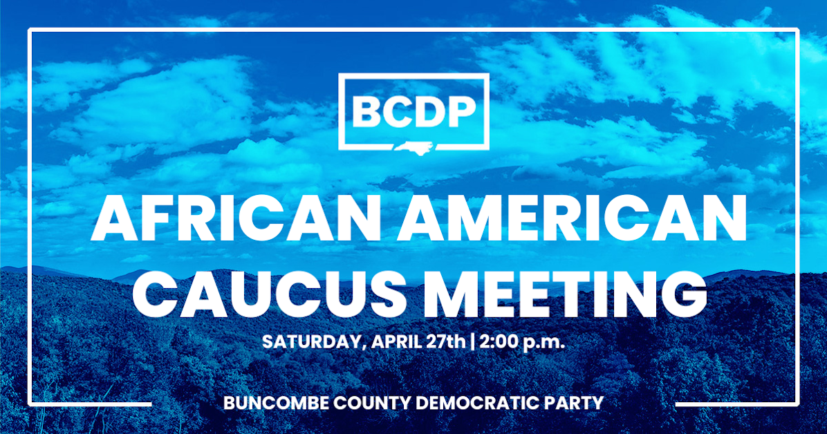 African American Caucus Meeting · North Carolina Democrats
