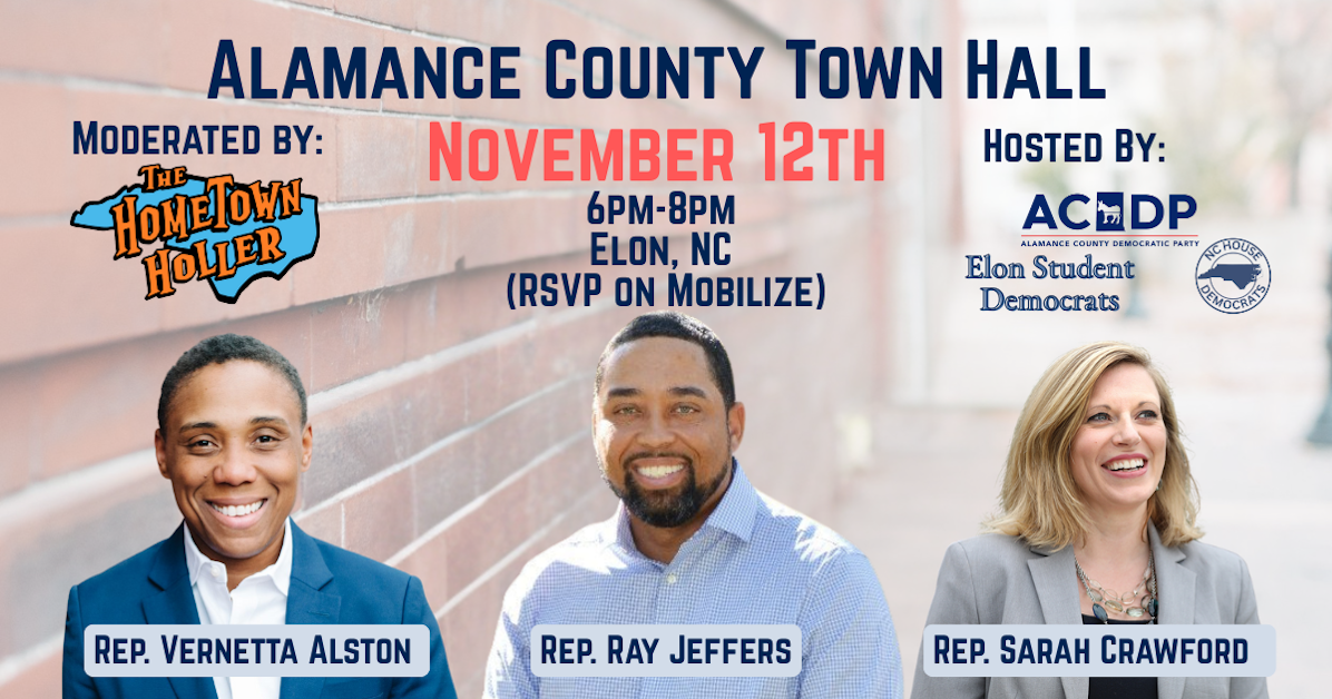 Alamance County Town Hall · Mobilize