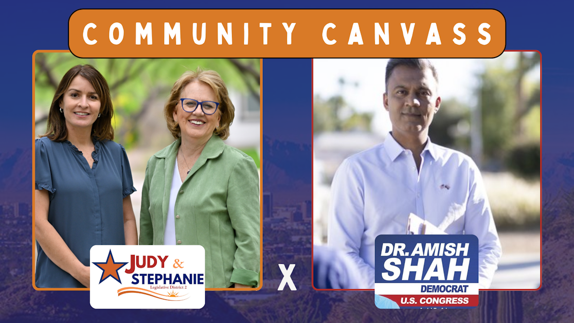 Community Canvass with Dr. Amish Shah · Mobilize
