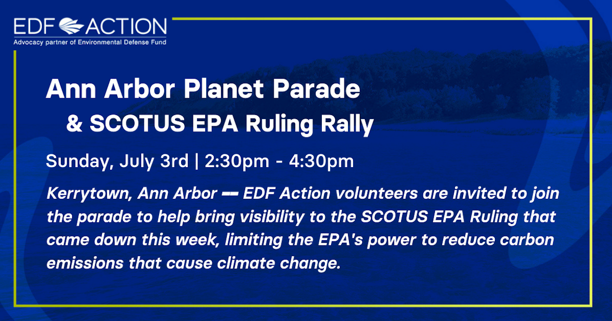 Ann Arbor All People's Planet Parade & SCOTUS EPA Ruling Rally · Mobilize
