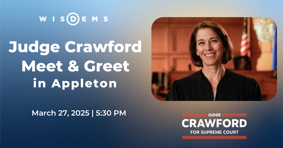 Appleton Meet & Greet Judge Crawford! · Mobilize