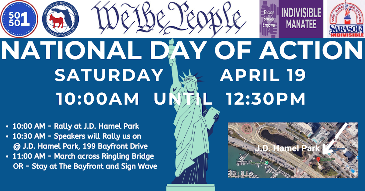 RALLY & MARCH - NATIONAL DAY OF ACTION at the JD HAMEL BAYFRONT PARK ...