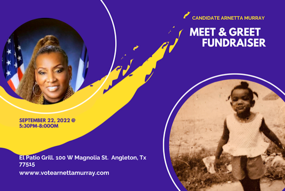 Meet and Greet Fundraiser with Arnetta Murray · Brazoria County ...