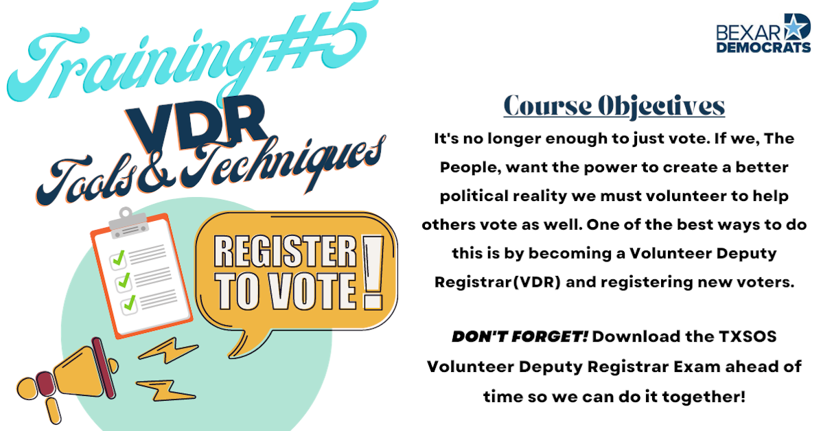 BCDP #5 Training Course: Volunteer Deputy Registrar (VDR) Best Tools ...