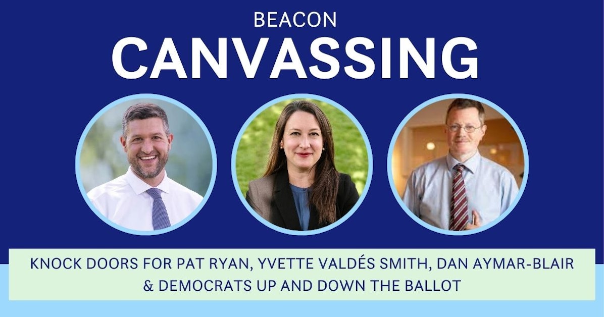 BEACON: Canvassing for Pat, Yvette, Jonathan, and Dan! · Swing Left