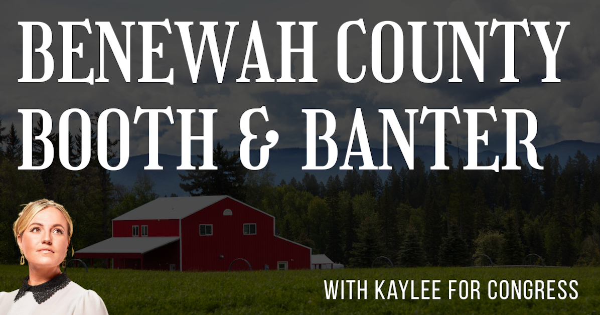 Benewah County Booth w/ Kaylee for Congress! · Mobilize
