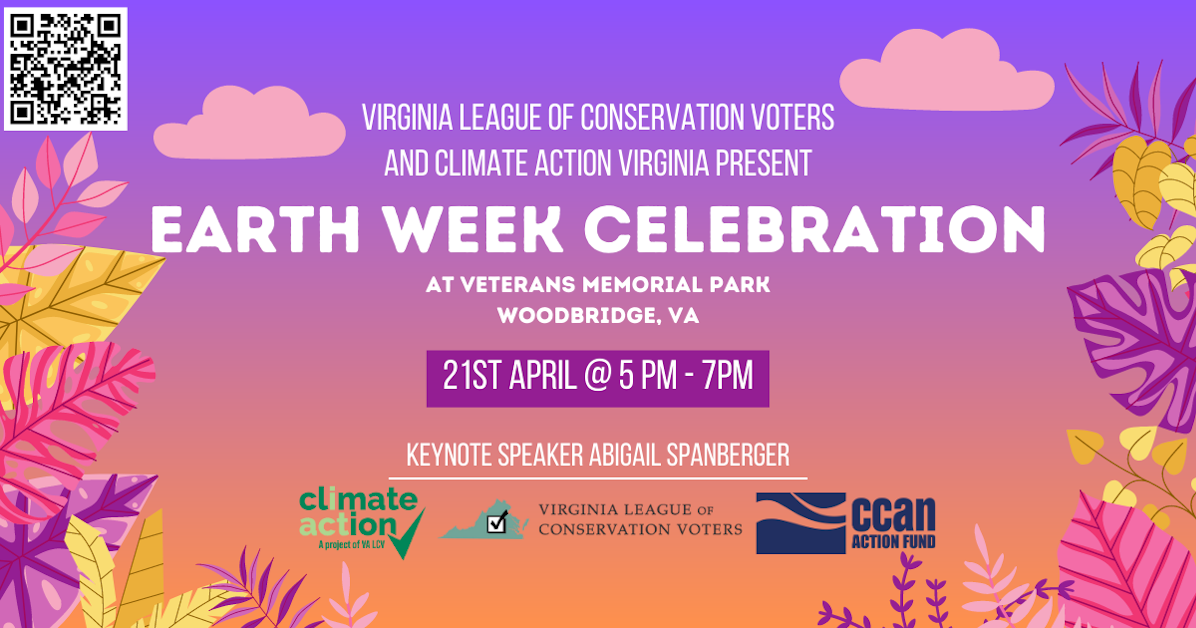 Earth Week Celebration with Congresswoman Spanberger · Climate Action ...