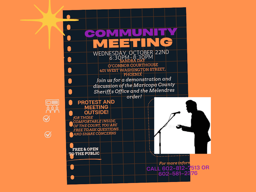MCSO Community Meeting and Jerry Sheridan Protest · Mobilize